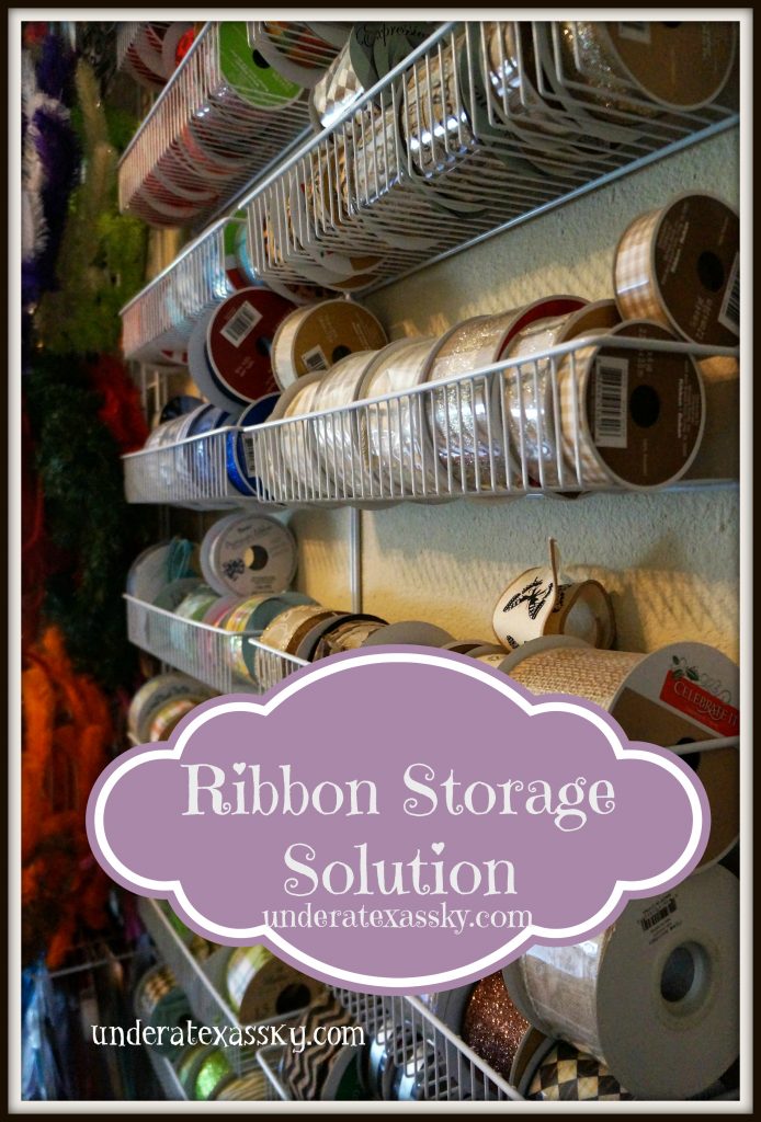 Ribbon Storage Solution - Under a Texas Sky