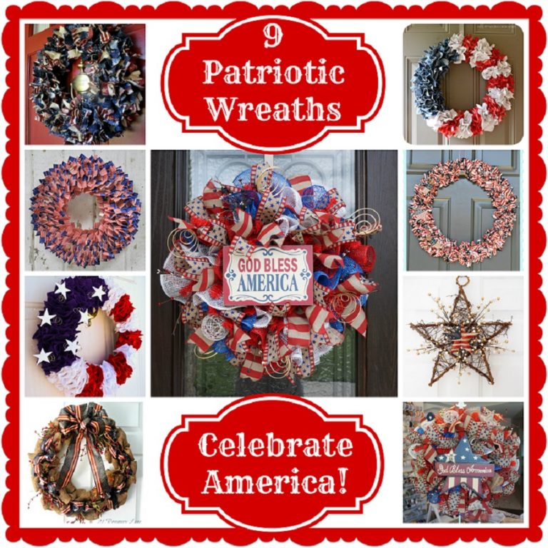 9 Patriotic Wreaths to help you celebrate America