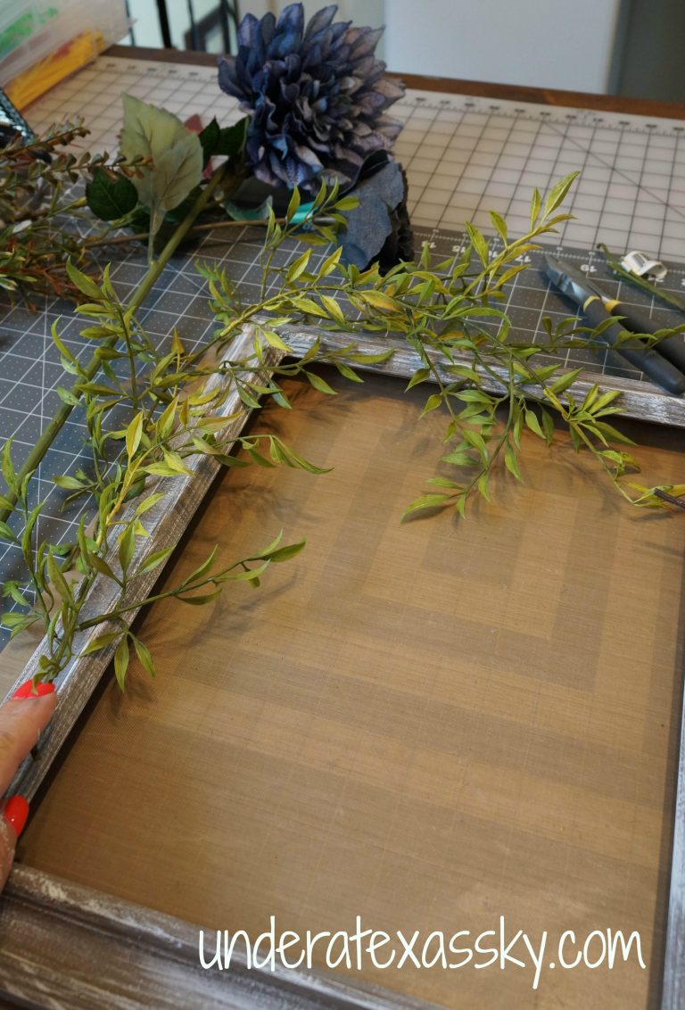 Picture Frame Wreath - Under a Texas Sky