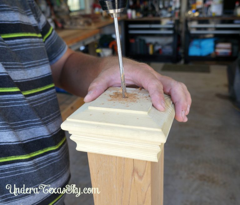 Porch Sign Post - Under a Texas Sky