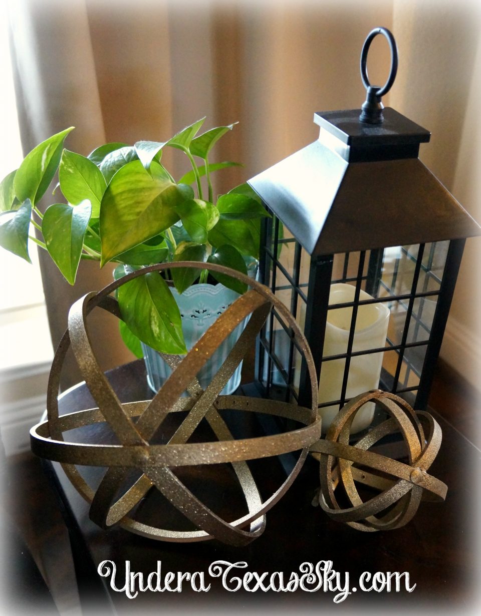 Decorative Orb DIY - Under a Texas Sky