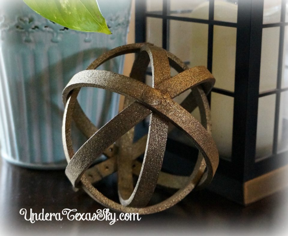 Decorative Orb DIY - Under a Texas Sky