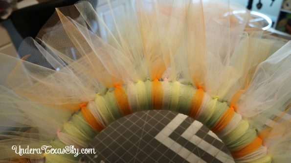 Spring Tulle Wreath Tutorial - Under a Texas Sky