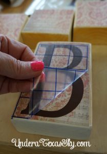 Wood Block Sign - Under a Texas Sky