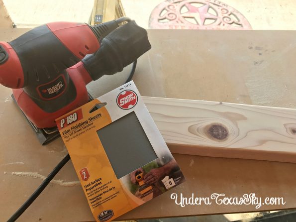 Wood Block Sign - Under a Texas Sky