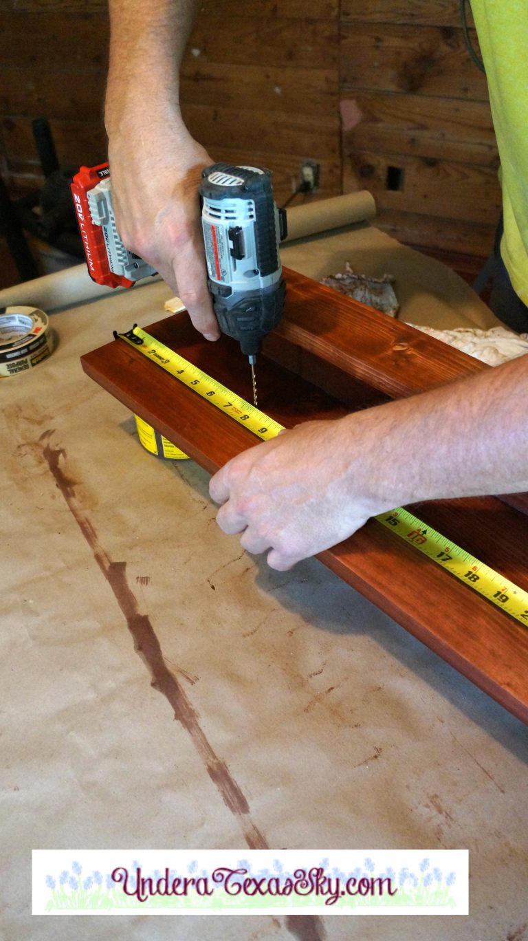 Plate Ledge Shelf Tutorial - Page 2 of 2 - Under a Texas Sky