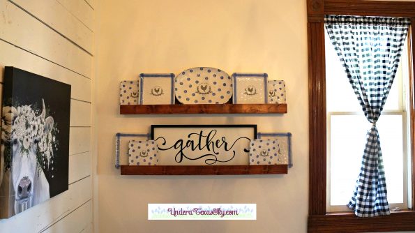 Plate Ledge Shelf Tutorial - Page 2 of 2 - Under a Texas Sky