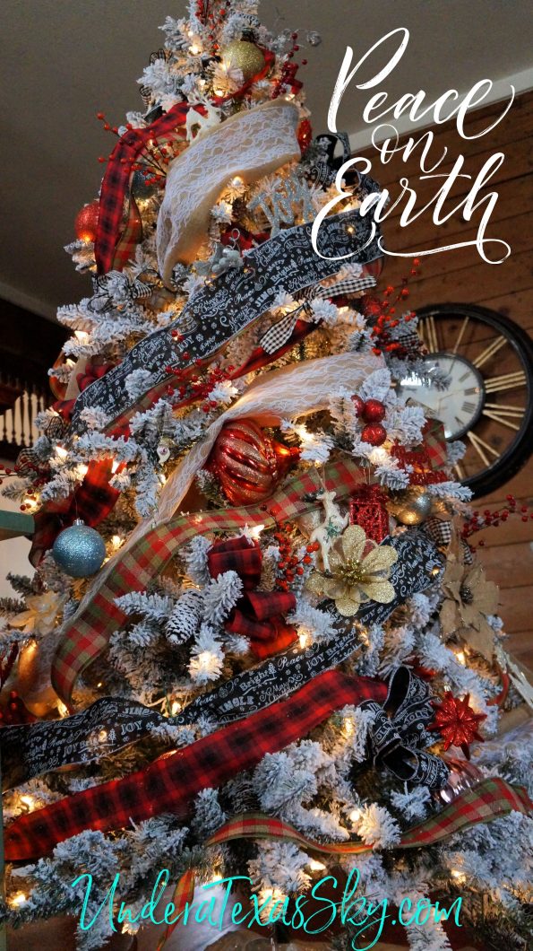 Rustic Christmas Tree Decor - Under a Texas Sky