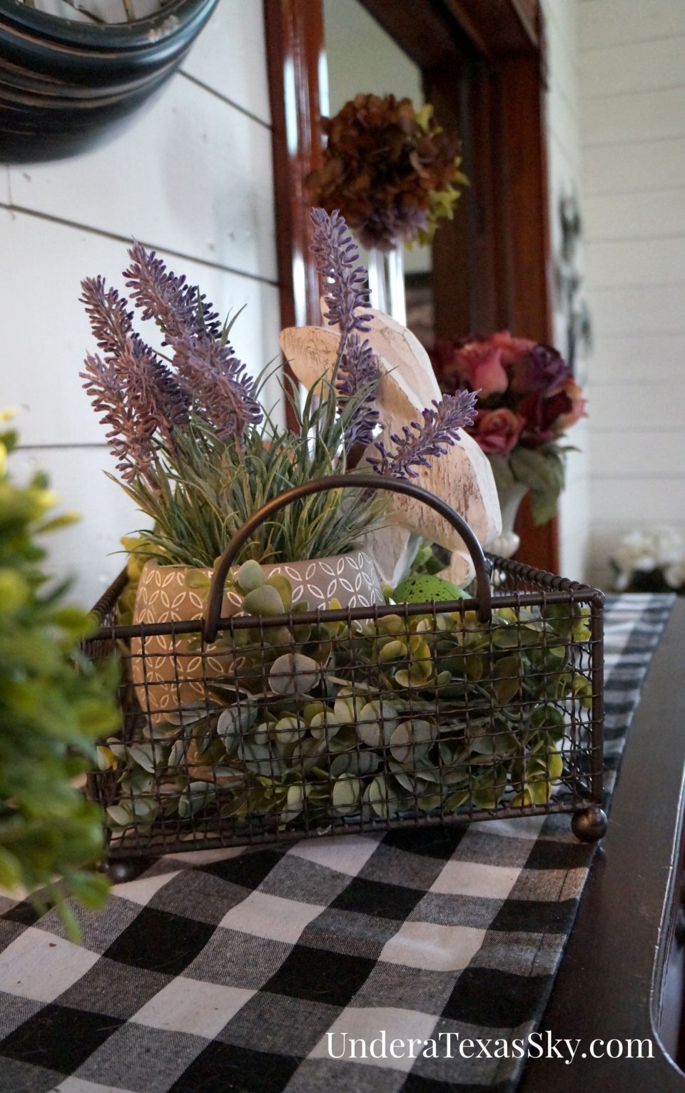 Spring Decor and Tablescape - Under a Texas Sky