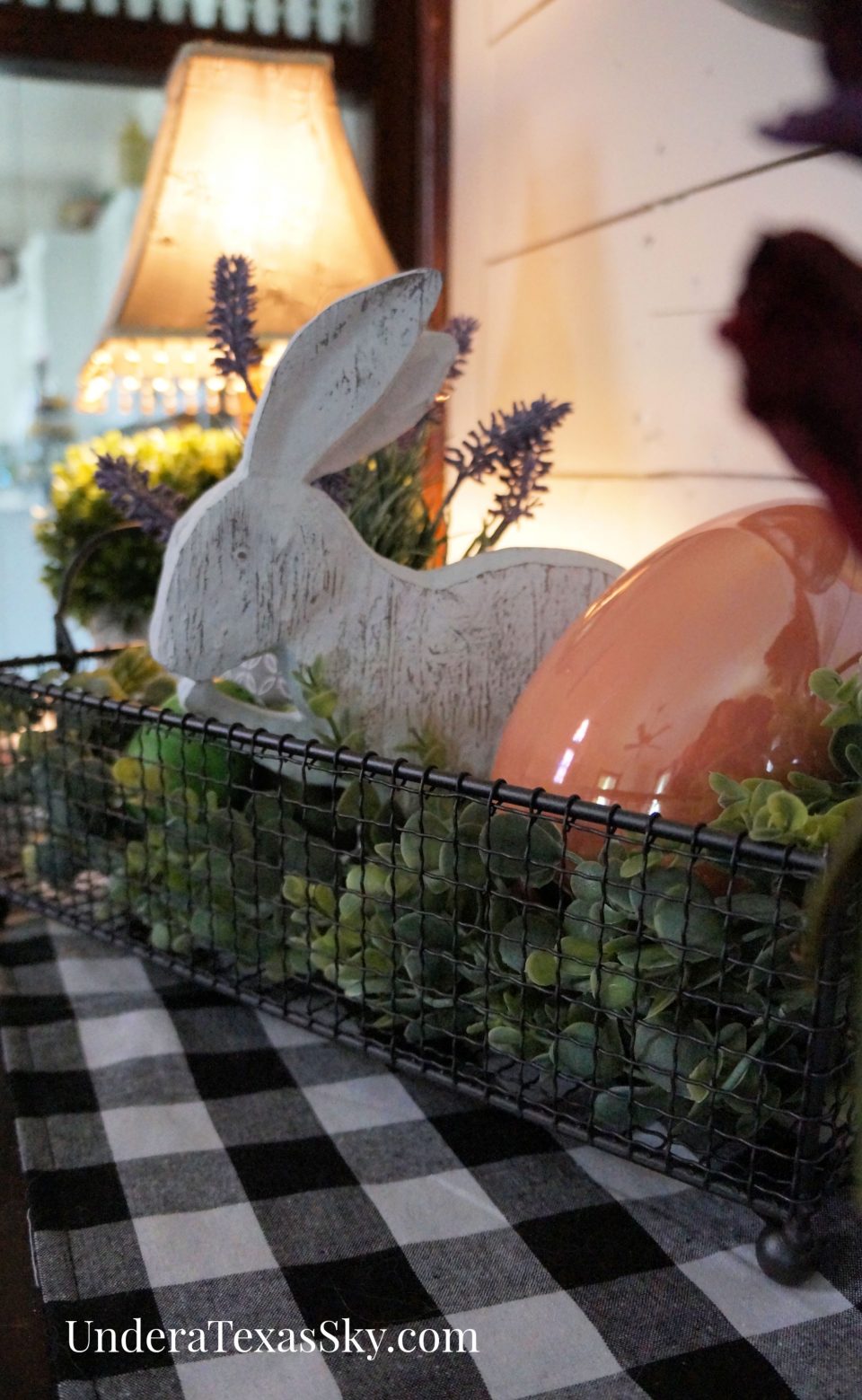 Spring Decor and Tablescape - Under a Texas Sky